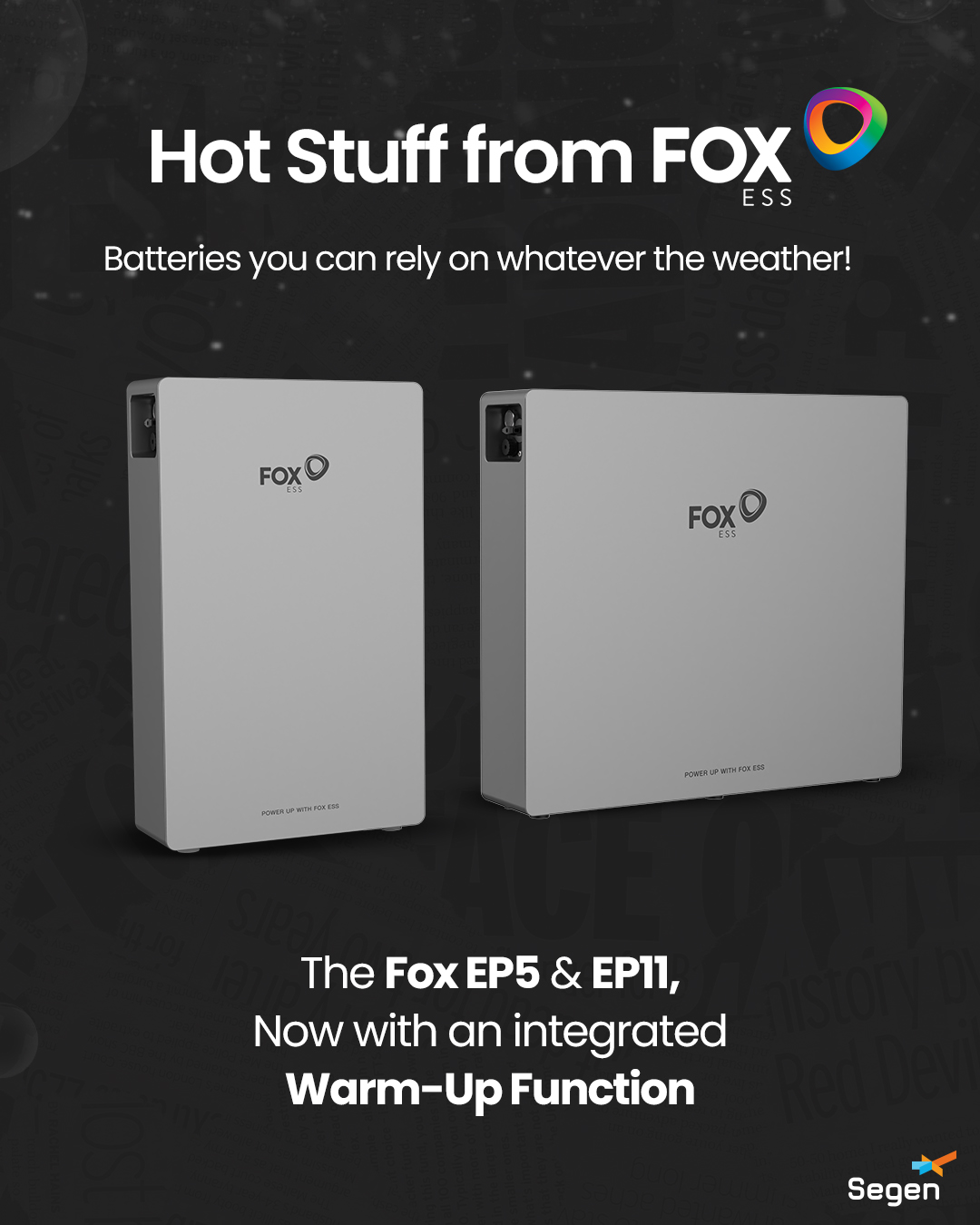 Fox ESS Battery with Warm-Up Function | Solar Batteries